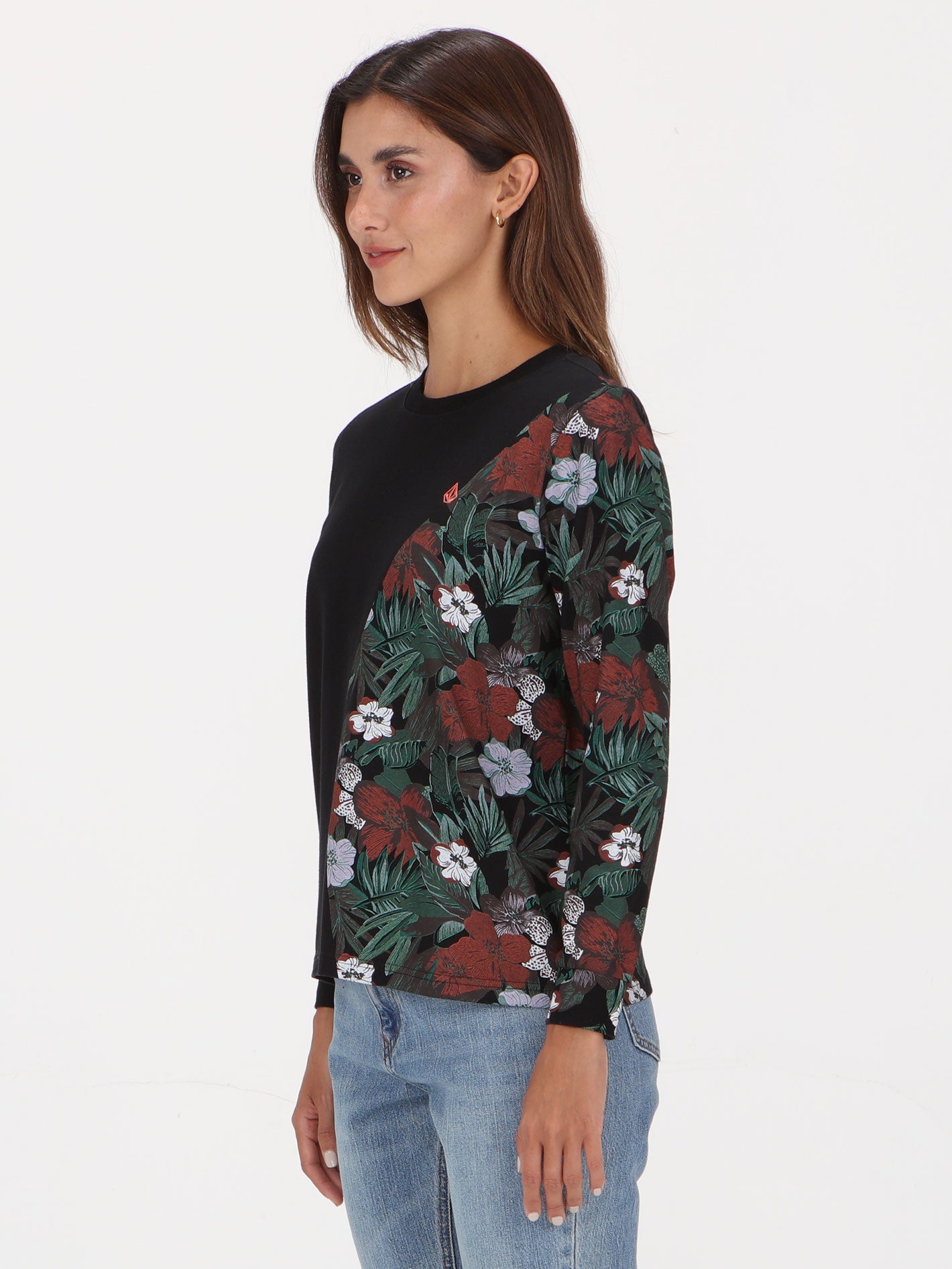 Volcom Half Stoned Long Sleeve Top - Black – Volcom Indonesia Online Store