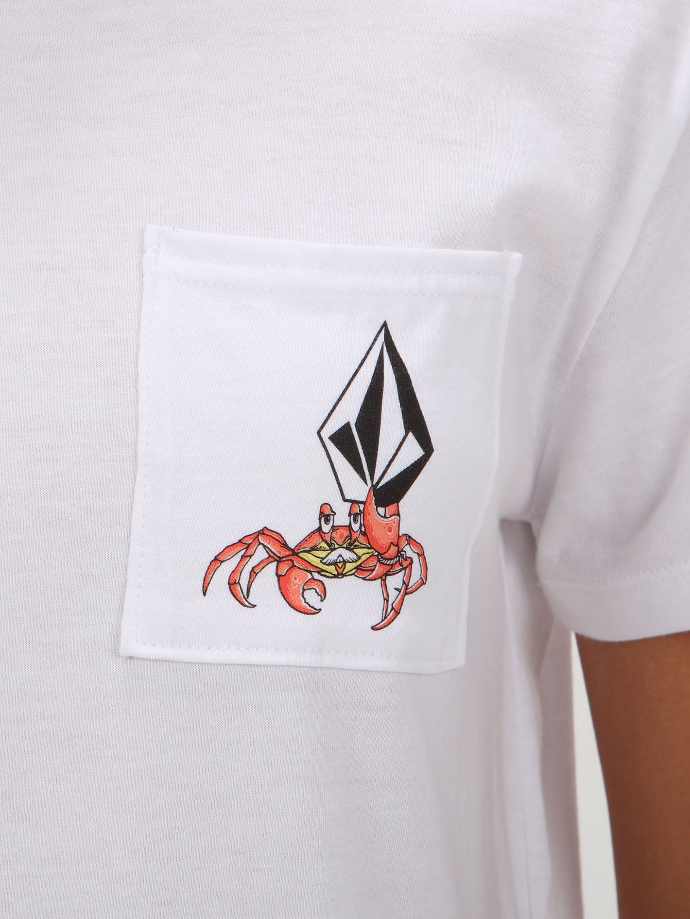 Volcom Tropical Beach Tee - White – Volcom Indonesia Online Store