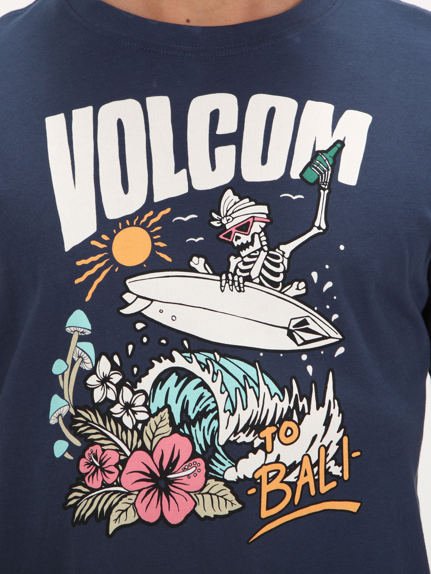 Volcom Surf Daze Tee - Navy – Volcom Indonesia Online Store