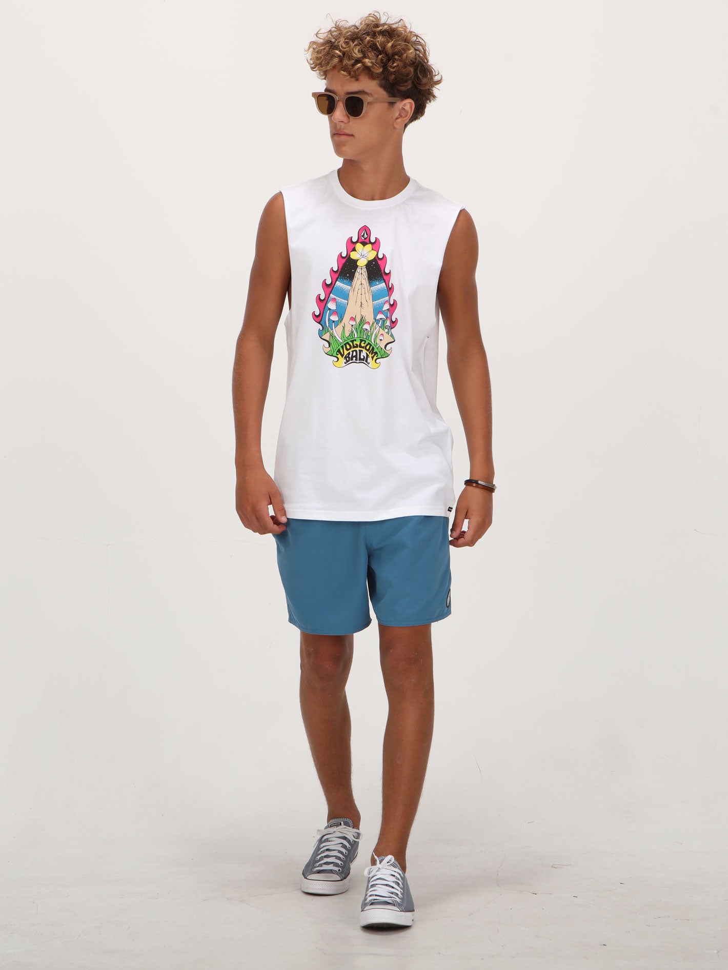 Volcom Stonelusion Tee - White – Volcom Indonesia Online Store