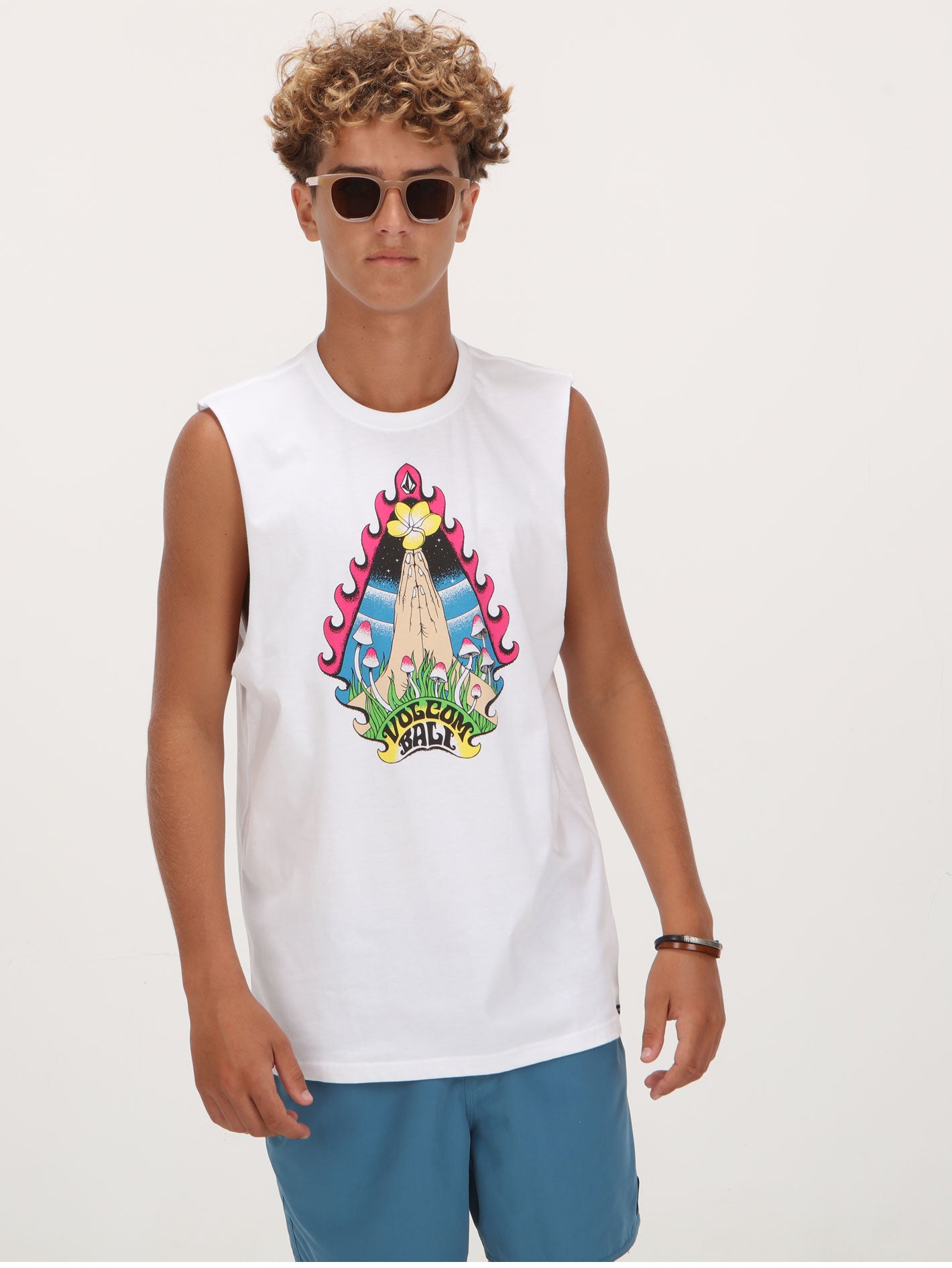 Volcom Stonelusion Tee - White – Volcom Indonesia Online Store