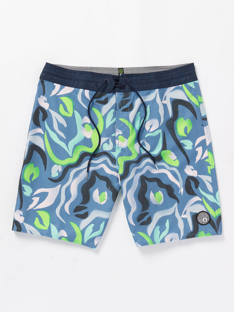 Volcom Warped Stoney 19 Boardshort - Stone Blue – Volcom Indonesia ...