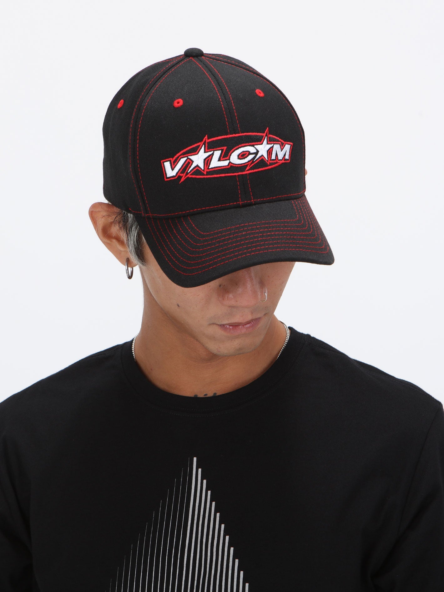 Volcom Hot Tune Flexfit Cap - Black – Volcom Indonesia Online Store