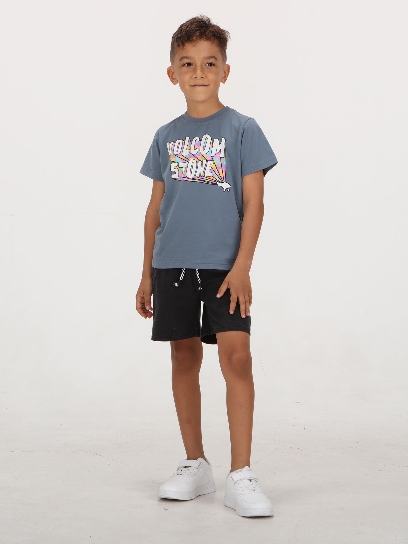Volcom Little Boys Rainbow Tee - Blue Mirage – Volcom Indonesia Online ...