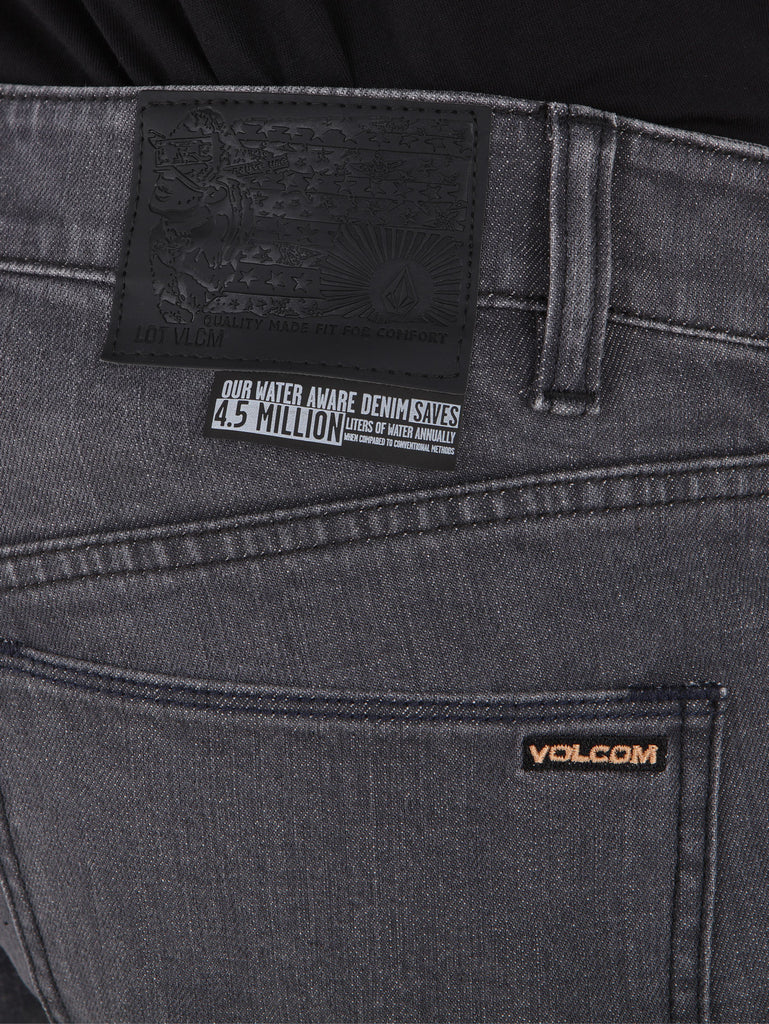 Volcom 2x4 Skinny Tapered Fit Jeans - Easy Enzyme Grey – Volcom ...