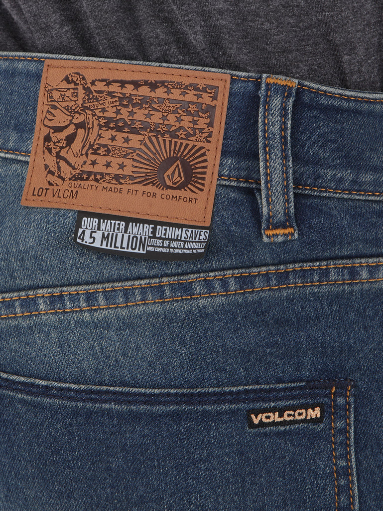 Volcom 2x4 Skinny Fit Jeans - Biarritz Blue – Volcom Indonesia Online Store